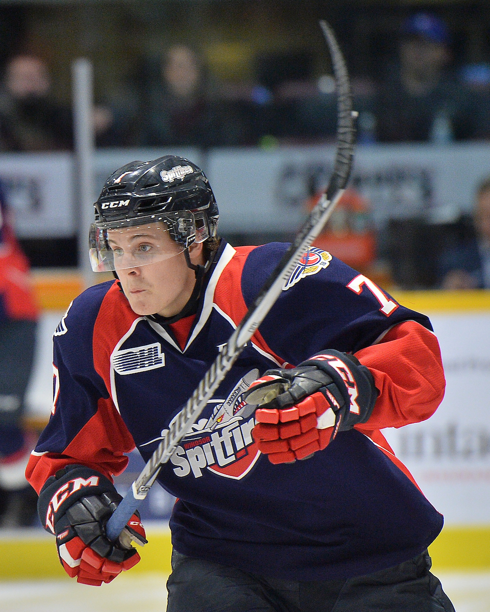 Tyler Angle – Windsor Spitfires – Player Profile – OHL Writers